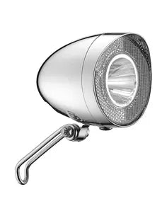 LED Chrome Battery Front Light – Go Dutch Bikes